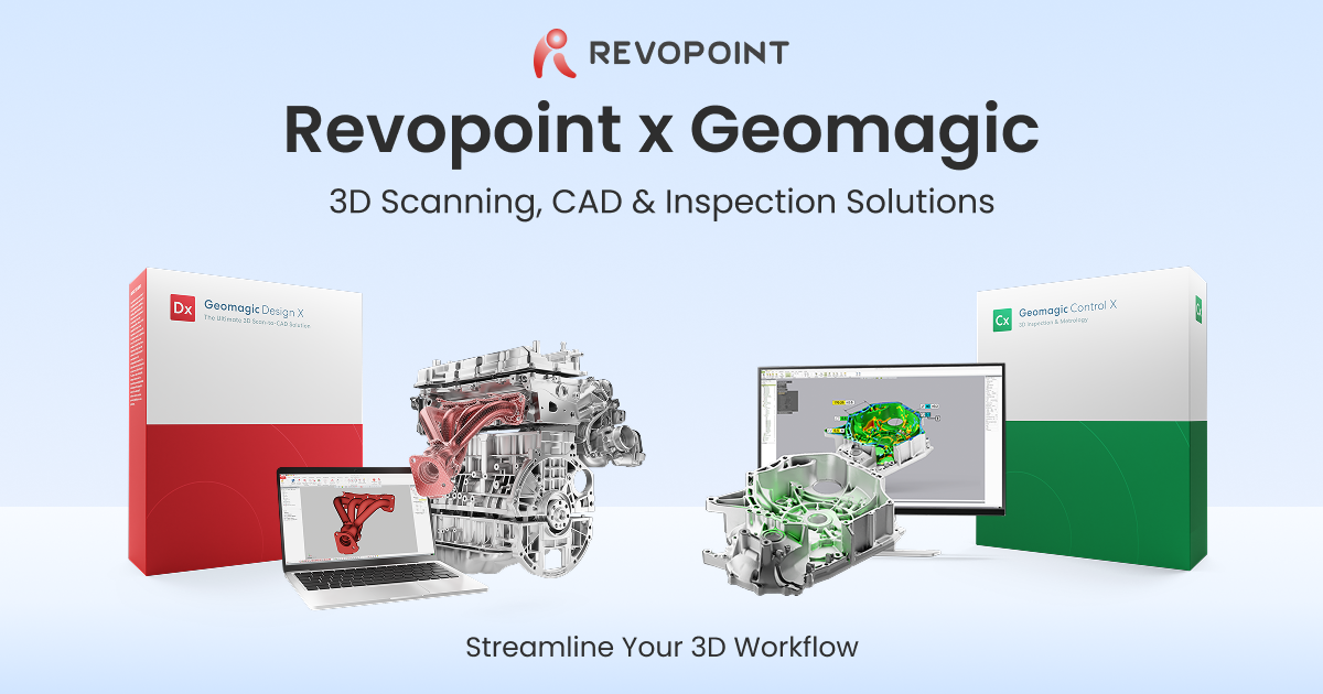 Revopoint Brings the Geomagic Software Suite to 3D Scanning Users Worl